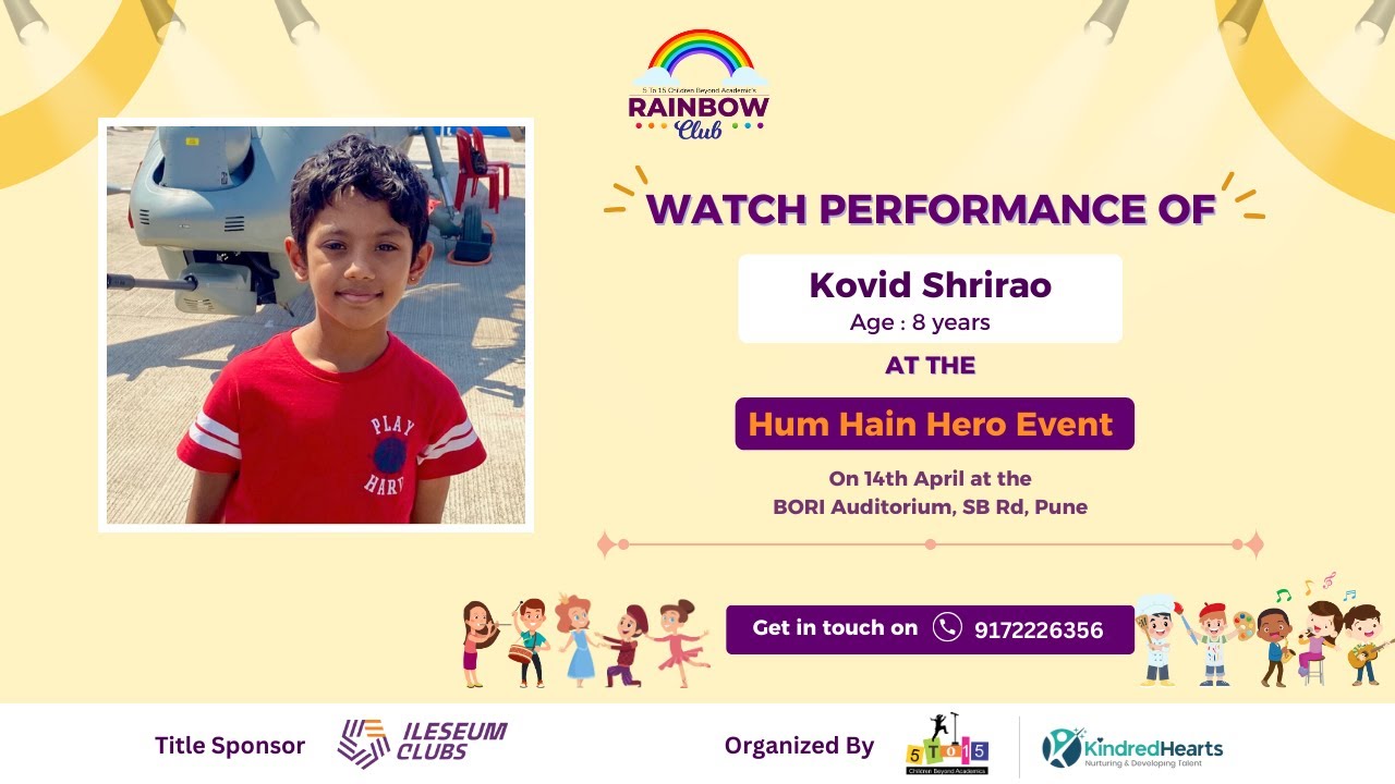 Kovid's performance Lights Up Hum Hain Hero Talent Show | Hum Hain Hero ...