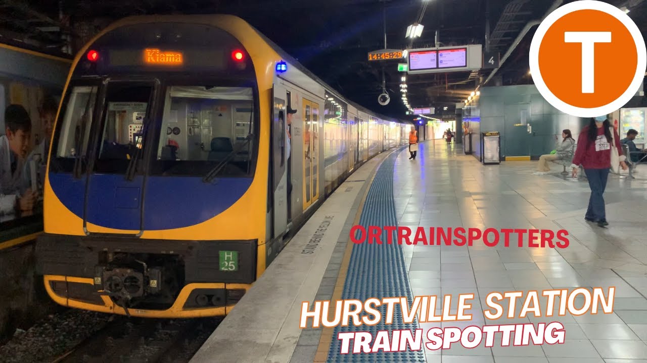 Hurstville Station Train Spotting - YouTube
