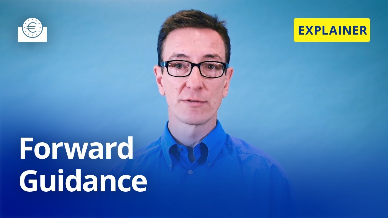 The ECB explains: forward guidance - YouTube