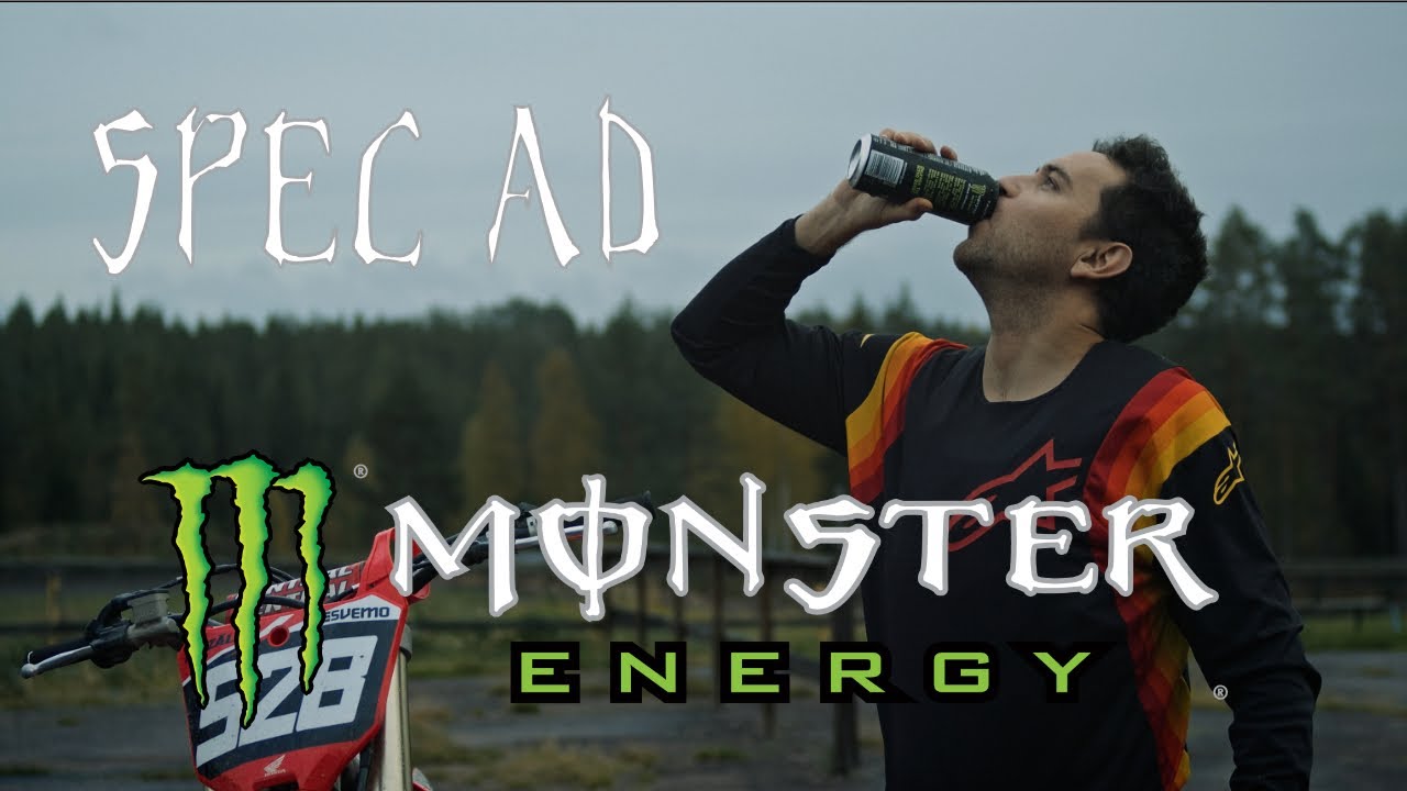 Monster Energy Drink Spec Ad (bmpcc 4k & meike cine) - YouTube