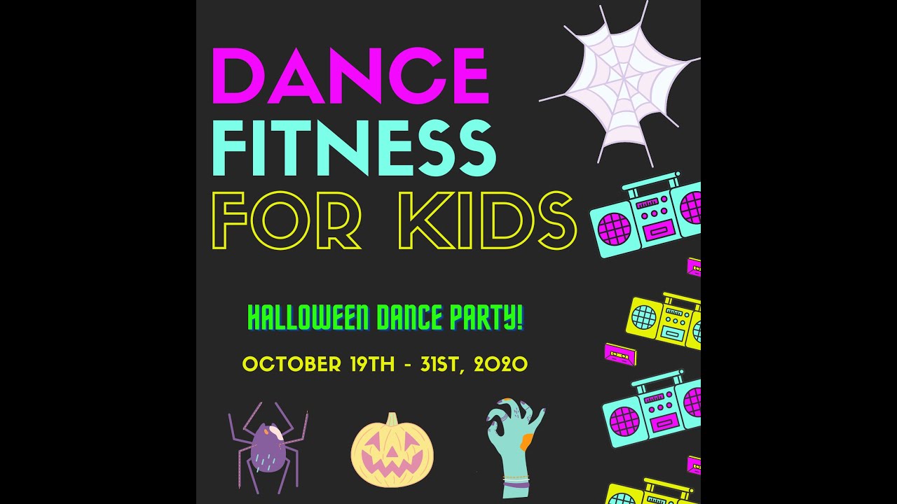 Dance Fitness for Kids: Halloween Dance Party! - YouTube