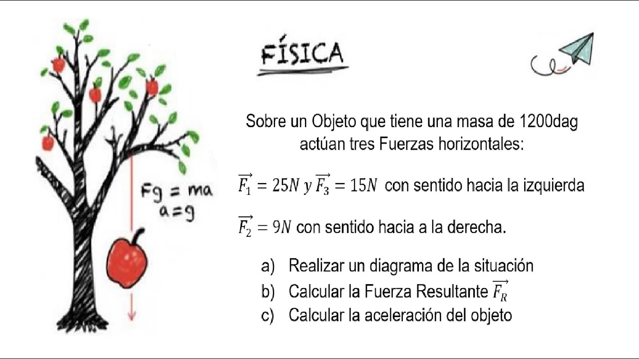 Fuerza - Vector Fuerza - Diagrama de la Situación - YouTube