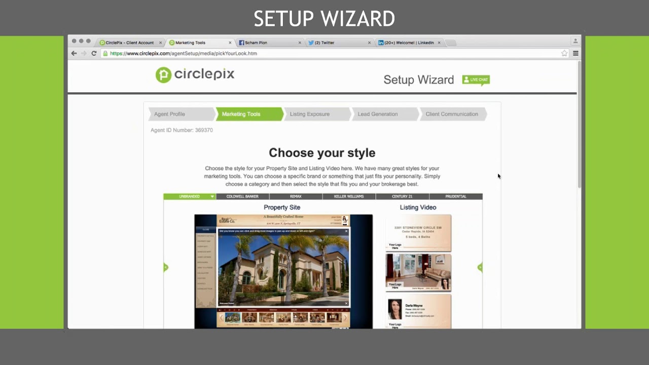 Circlepix Agent Set up Wizard - YouTube