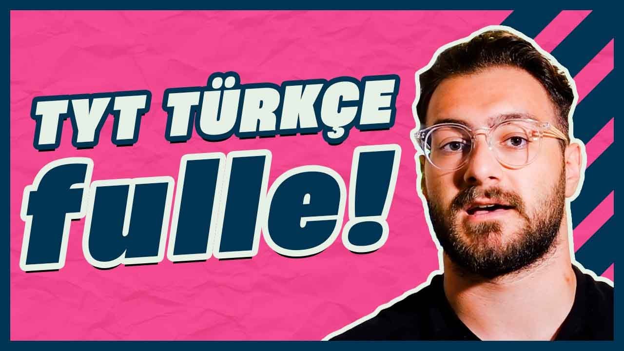 TYT Türkçe Nasıl Fullenir? | TYT Türkçe Fulleme Planı! - YouTube