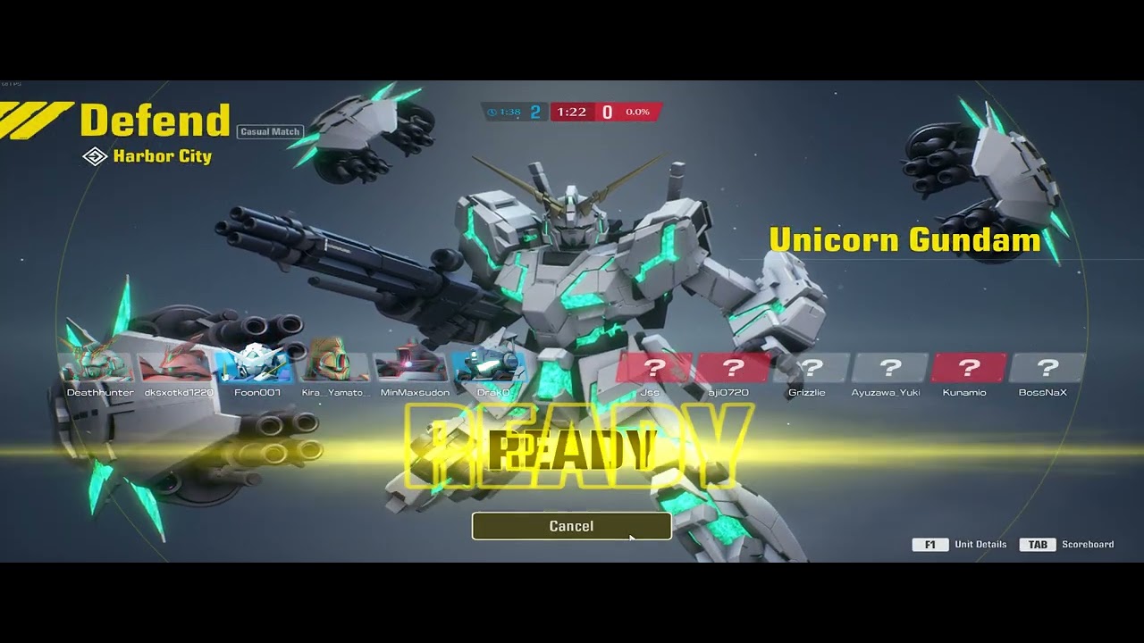 Gundam Evolution Unicorn is stacked 54k Damage Match - YouTube