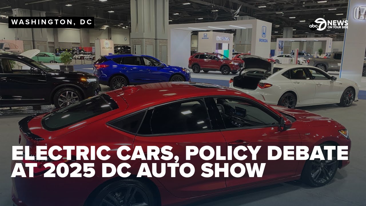 Electric cars and policy debates take center stage at 2025 DC Auto Show ...