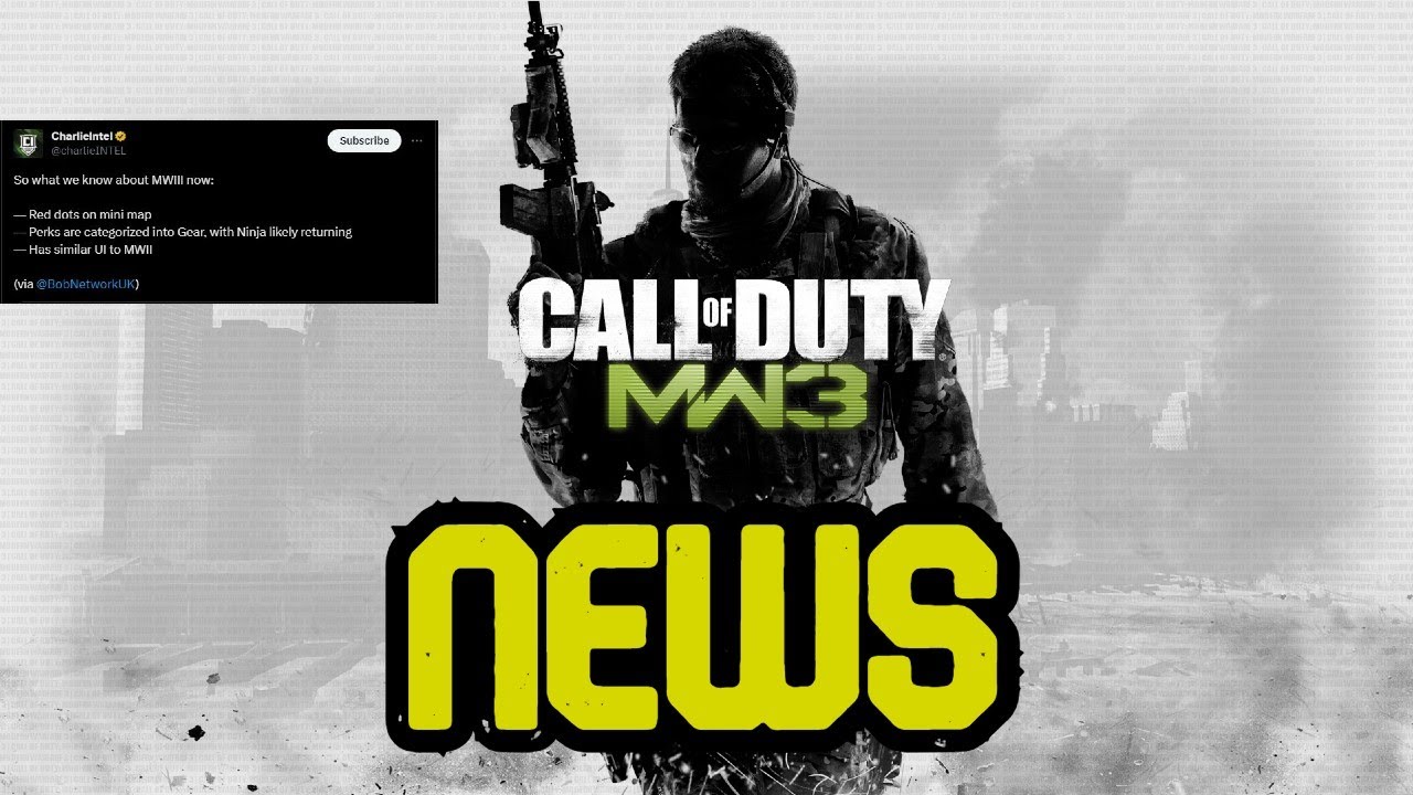 NEW MW3 (COD 2023) News! - UI, Red Dots and Perks! - YouTube