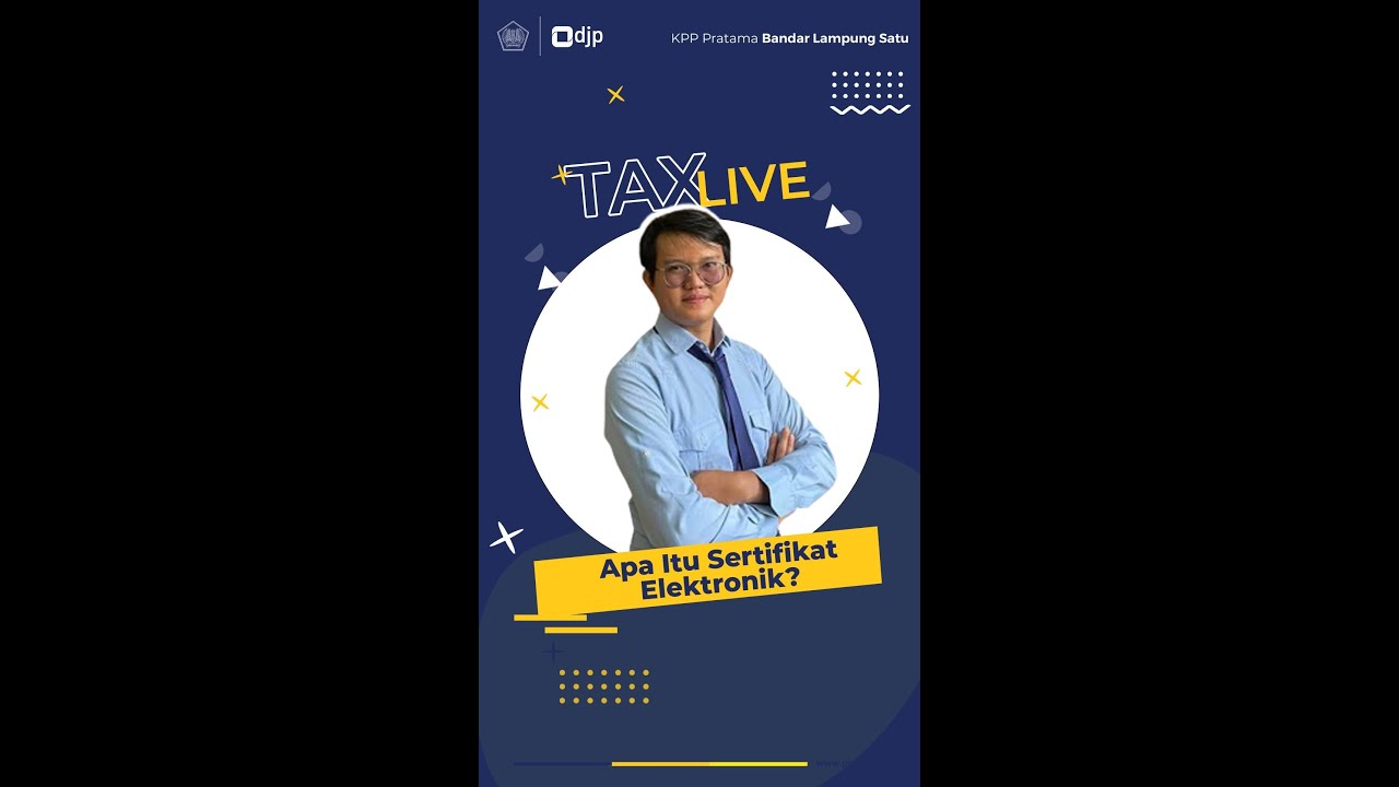 TaxLive: Apa itu Sertifikat Elektronik - YouTube