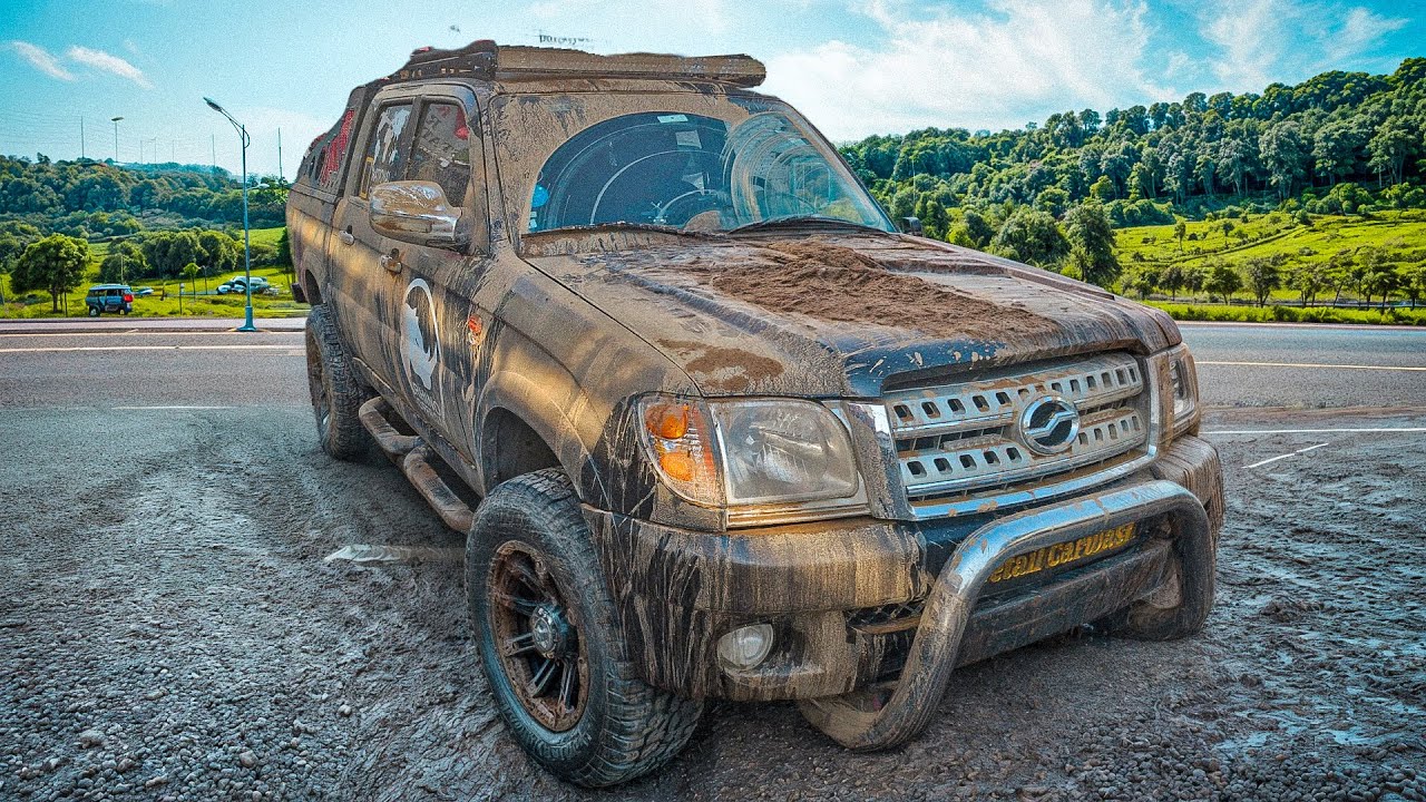 Cleaning a NASTY Car Full of Surprises!|How to wash DIRTIEST 4x4 off ...
