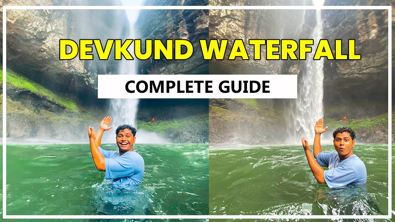 Devkund Waterfall 2023 | Devkund Waterfall Trek Vlog | Devkund ...