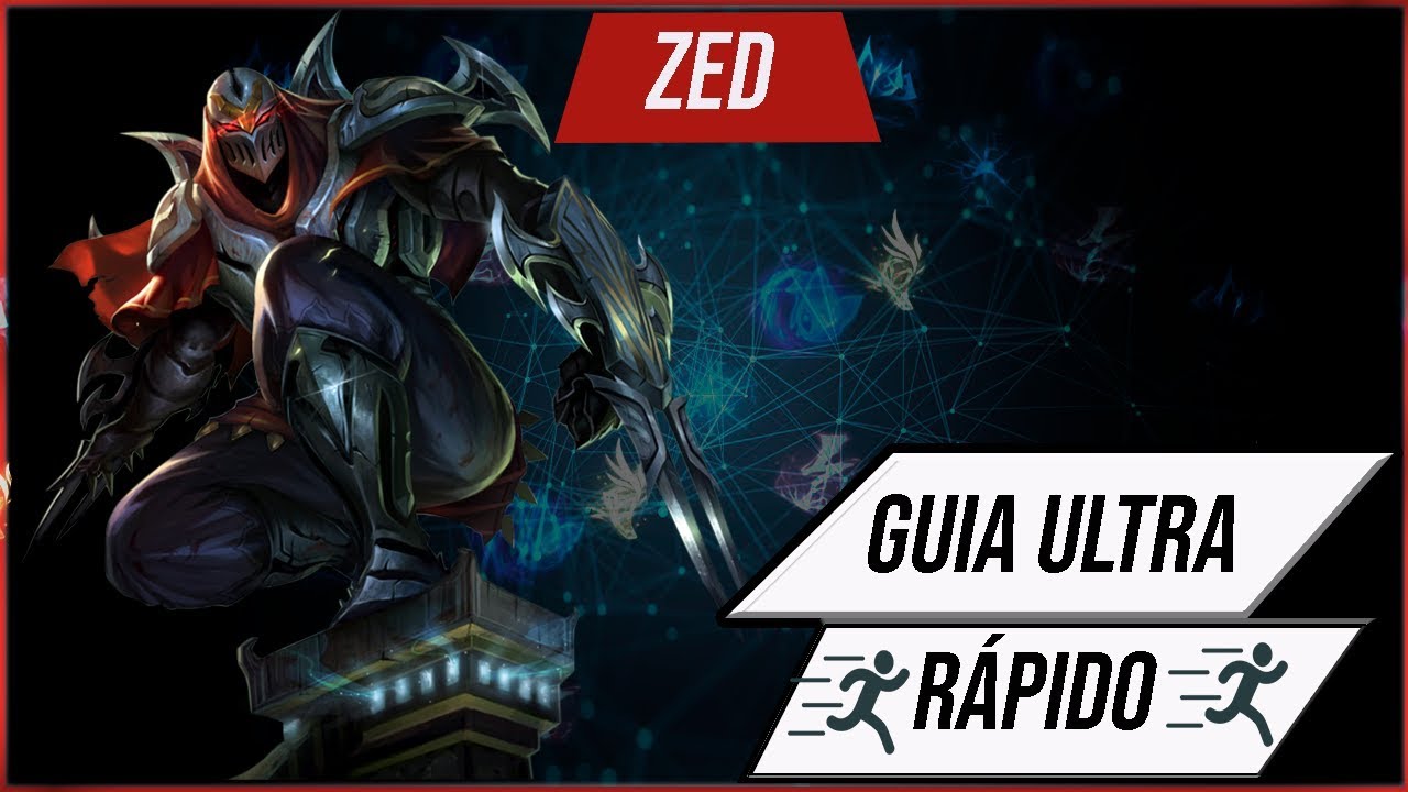 🔴 COMO JOGAR DE ZED S8 - GUIA ULTRA RÁPIDO COM RUNAS E DICAS para ...