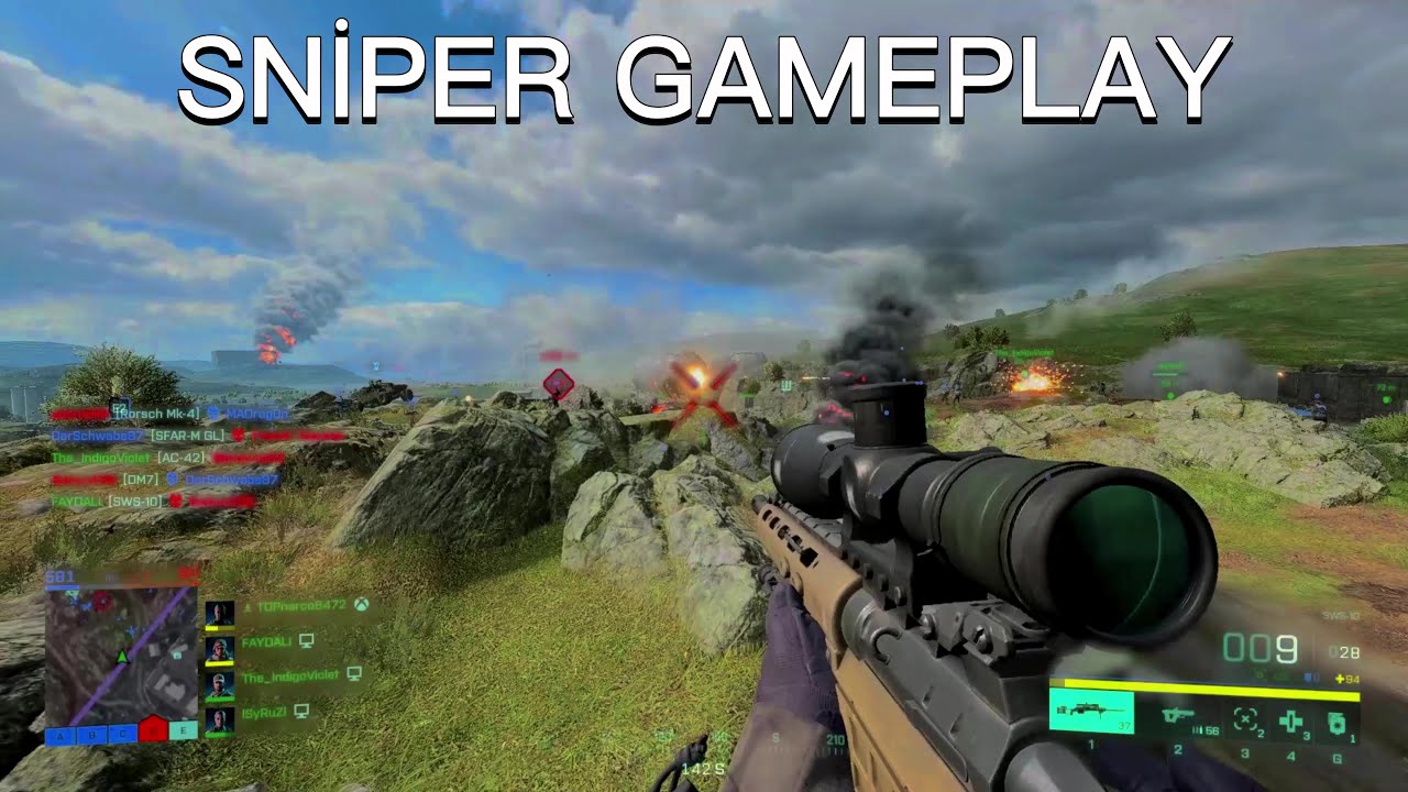 Battlefield 2042: THE BEST SNIPER Gameplay (No Commentary) - YouTube