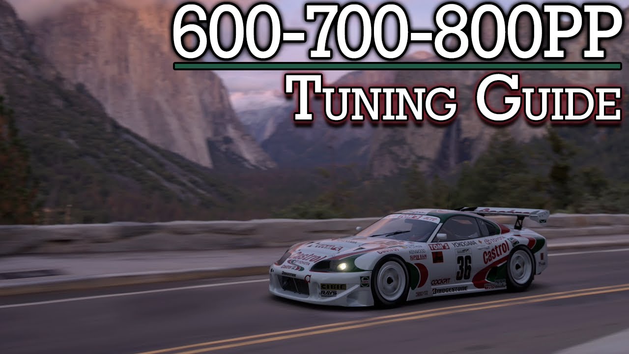 PP Tuning Guide for the Castrol Supra GT500 '97 | Gran Turismo 7 - YouTube