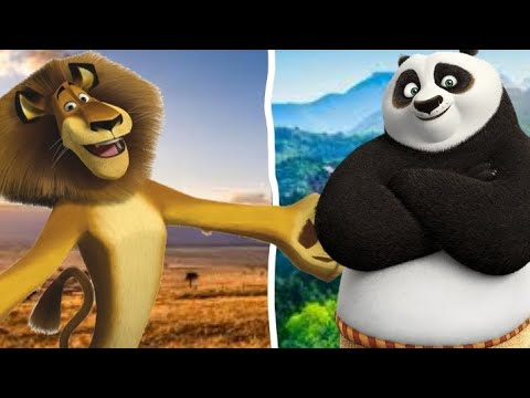Po ( Kung Fu Panda) Vs Alex The Lion (Madagascar) - YouTube