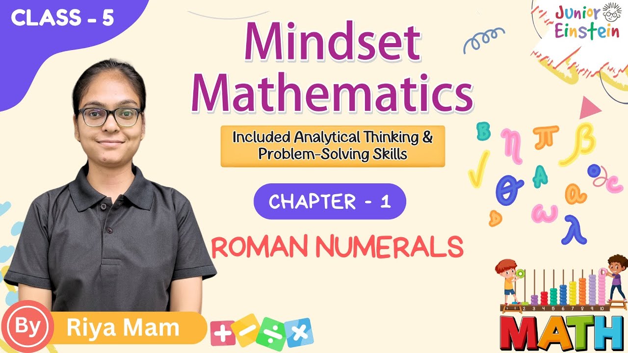 Roman Numerals | Math | Chapter - 1 | Class - 5 | By Riya Mam | Junior ...