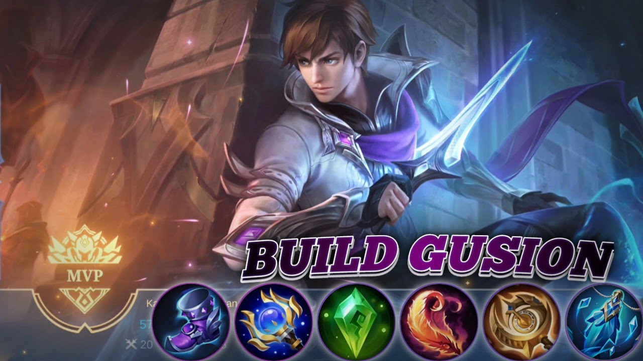 Push RANK MLBB | BUILD,ITEM GUSION 2025 | Game Play Hero GUSION - YouTube