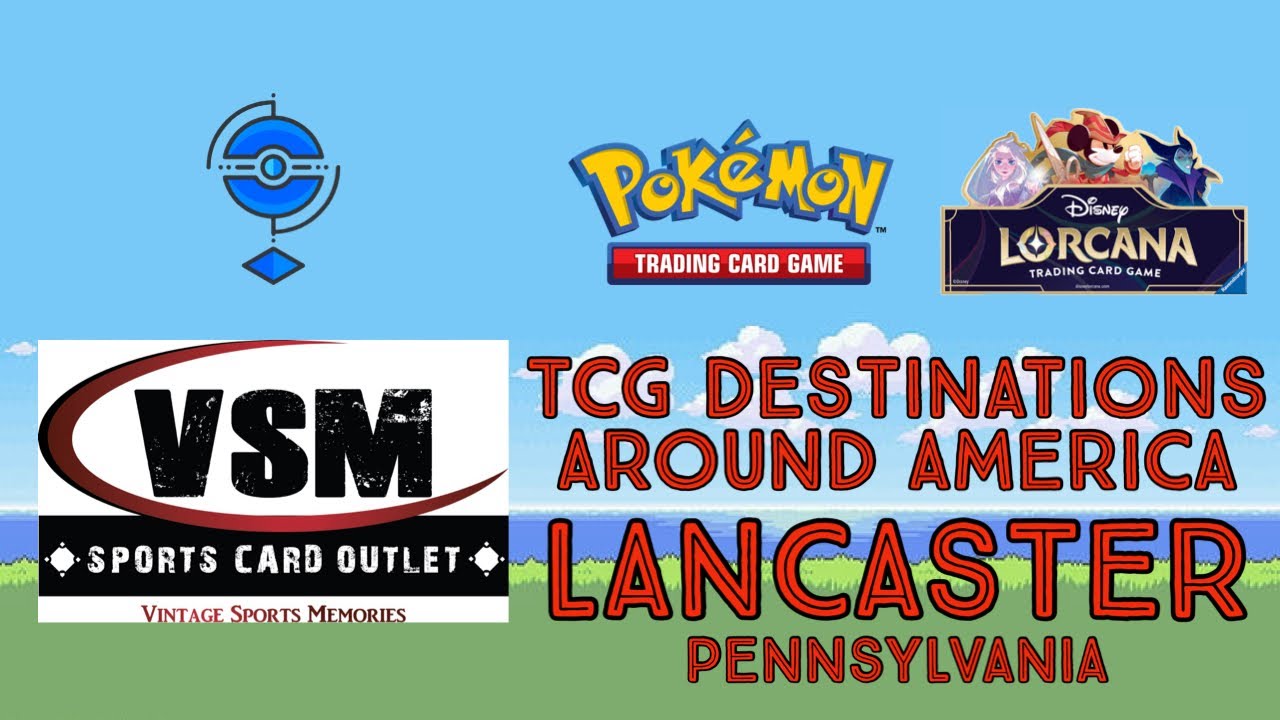 VSM Sports Card Outlet in Lancaster PA is a Collector's Haven - YouTube