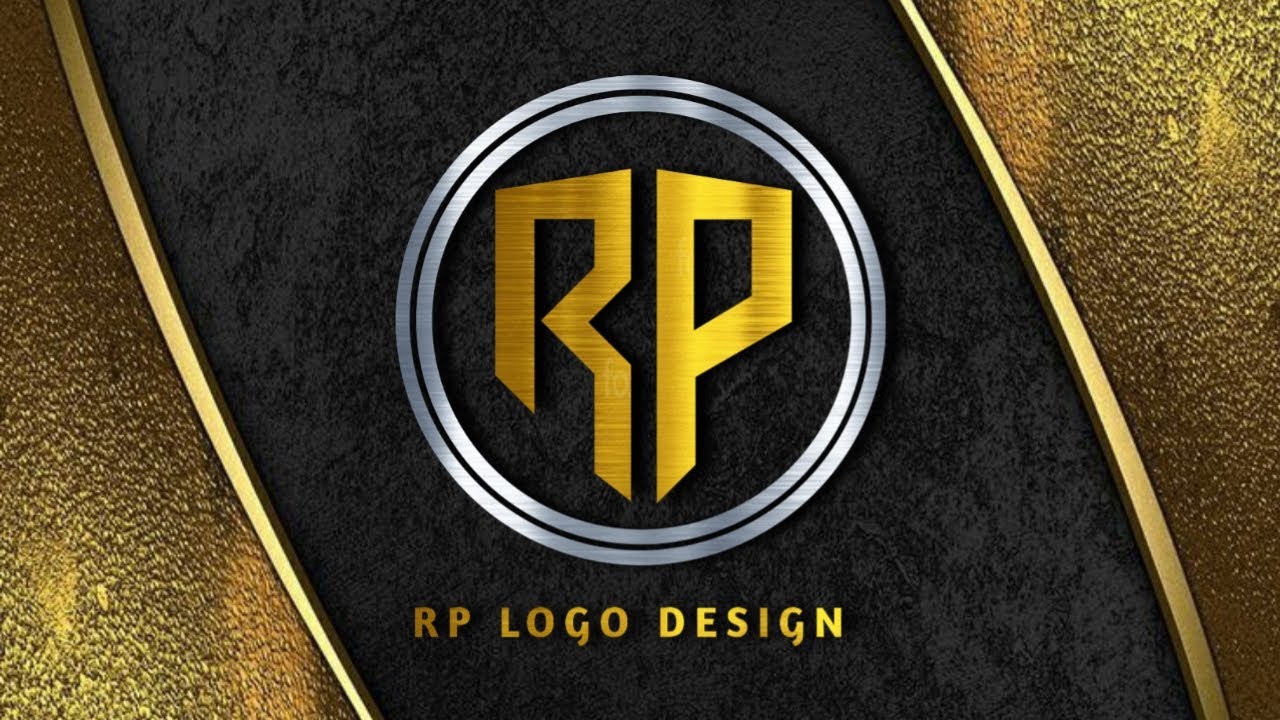 R P Professional Logo Design Tutorial | Pixellab Logo Design - YouTube