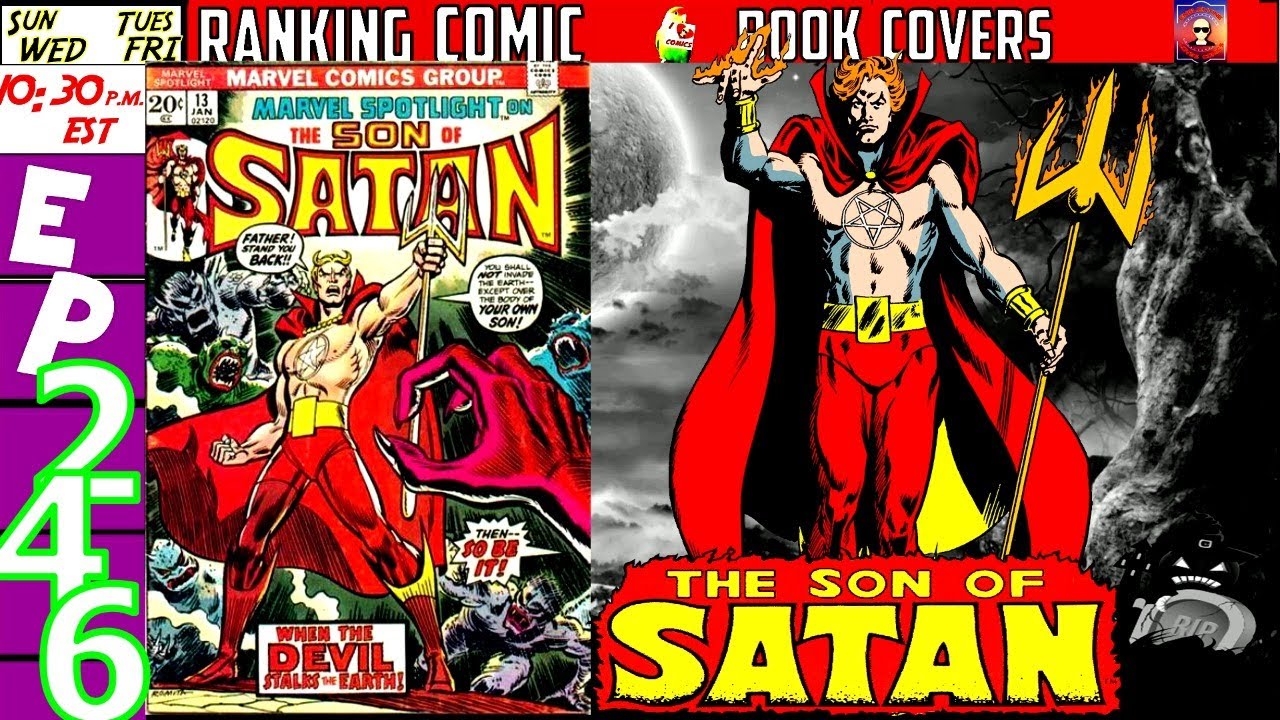 Ranking Marvel Spotlight Son Of Satan Comic Book Covers - YouTube