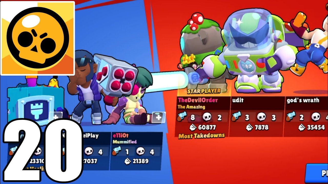 Brawl Stars Gameplay Walkthrough Part 20 - (iOS, Android Gameplay ...