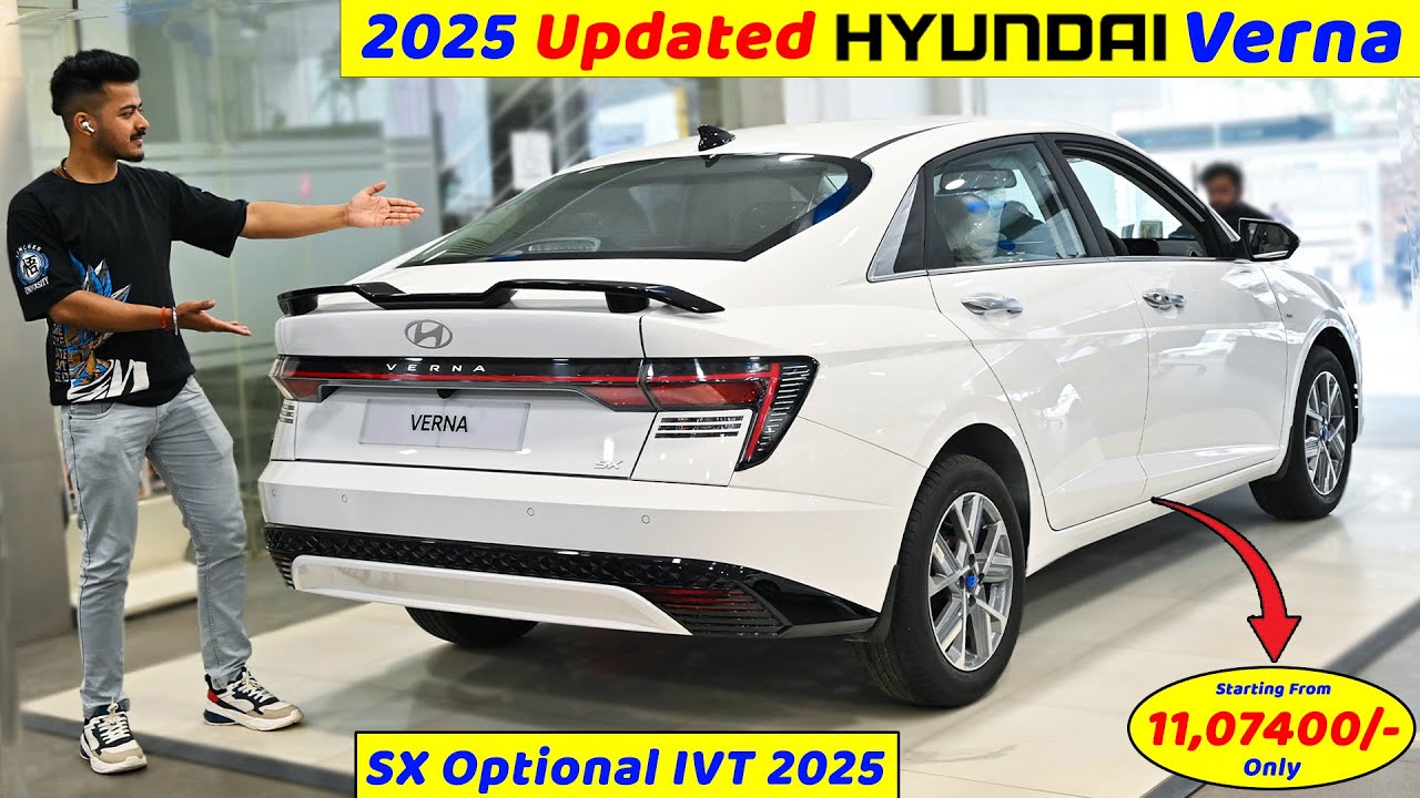 India's Best Sedan🔥2025 Hyundai Verna Top Model | 2025 Hyundai Verna Sx ...