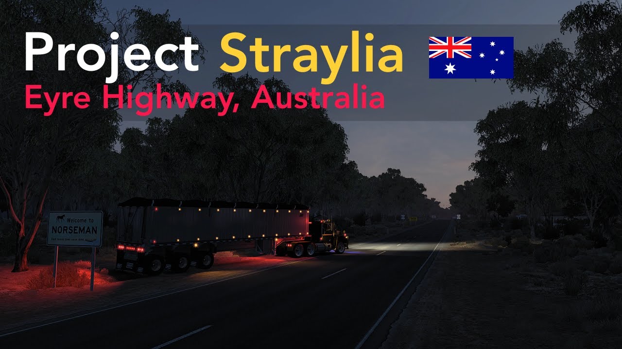 Project Straylia map mod | Eyre Highway to Caiguna, Australia ...