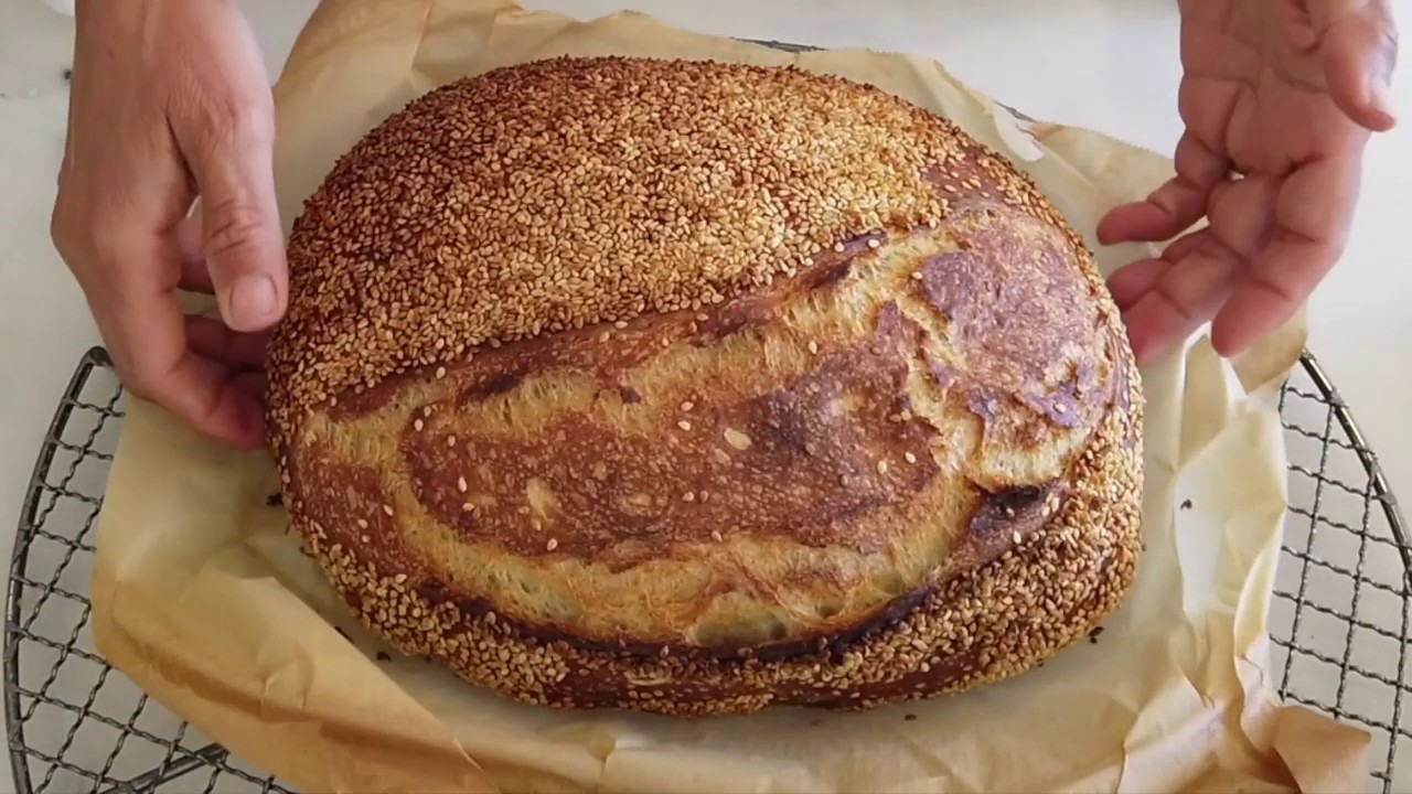 The most delicious sourdough cheesy, garlic and herb bread with ...