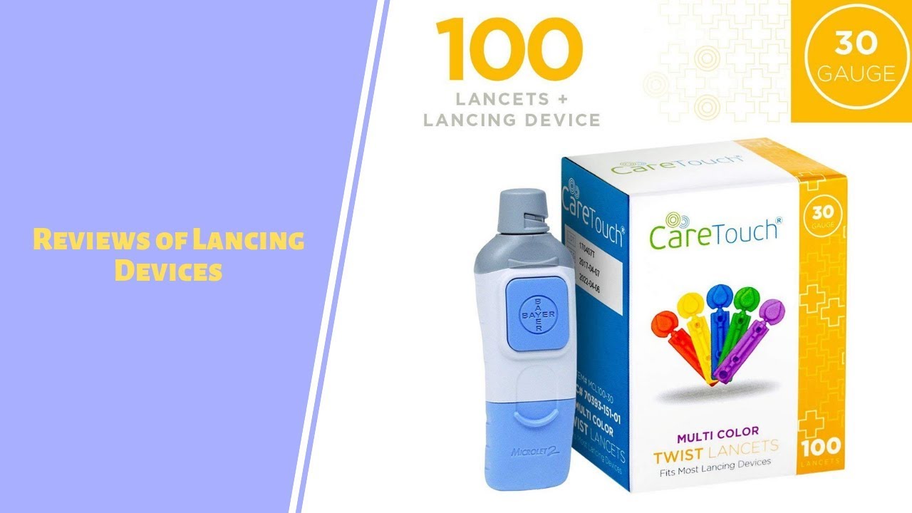 Reviews of Lancing Devices - Top Lancing Devices - YouTube