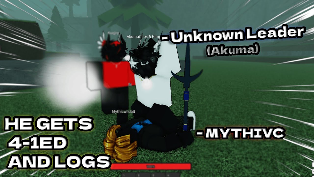 @MythivcBattleGrounds LOGS AFTER GETTING 4-1ED BY UNKNOWN CLAN LEADER ...