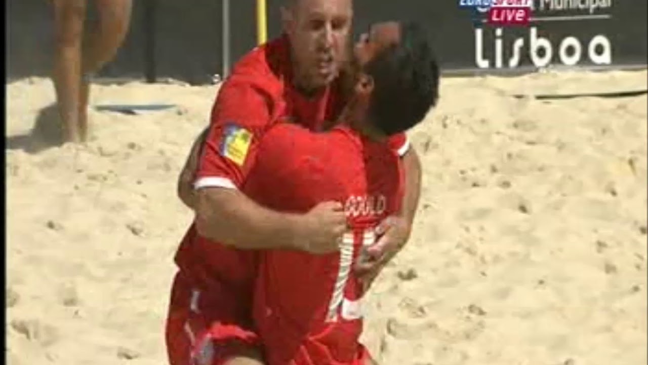 Gary Funnell Scores Rocket against France - YouTube