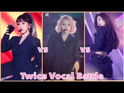 Twice Vocal Battle 2019: Mina vs Chaeyoung vs Tzuyu (WITH ANALYSIS)
