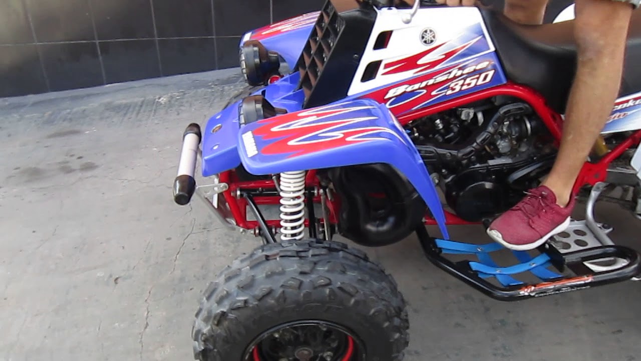 Yamaha Banshee 350cc 2010 - YouTube