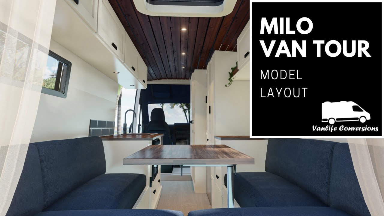 Milo Dinette Van Tour | Signature Van Layout by Vanlife Conversions ...