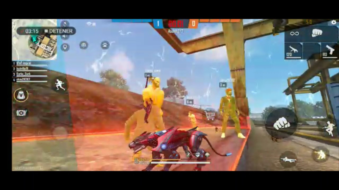 una buena partida en duelo de escuadra( clasificatoria) - YouTube