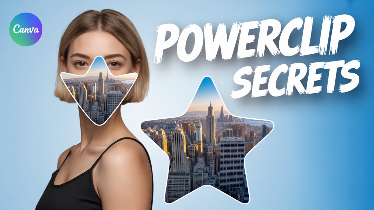 How to Circle Crop, PowerClip, and Make Images Transparent in Canva ...