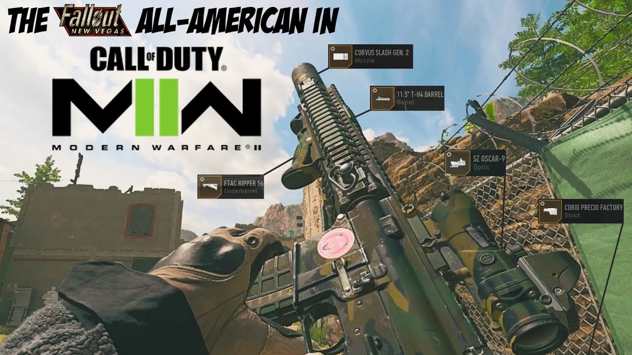 The Fallout: New Vegas All-American Recreated in Call of Duty: Modern ...