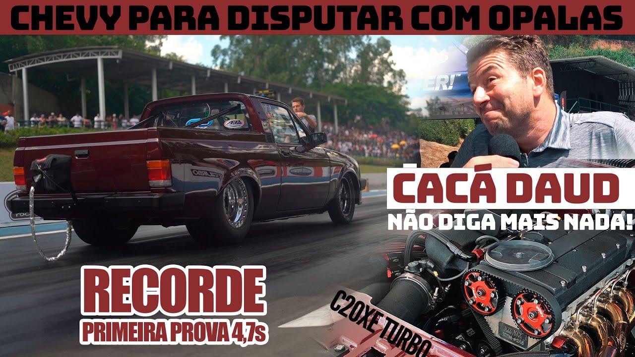 Ele montou uma CHEVY C20XE TURBO para disputar com os OPALAS! - Cacá ...