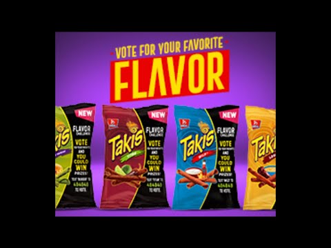 New Takis Flavors *Vote for Your Favorite Flavor* LIVE - YouTube