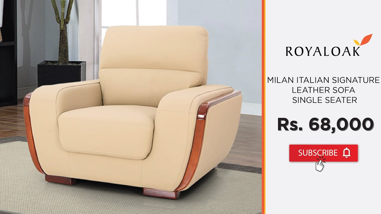 Milan Direct Leather Sofa | Baci Living Room
