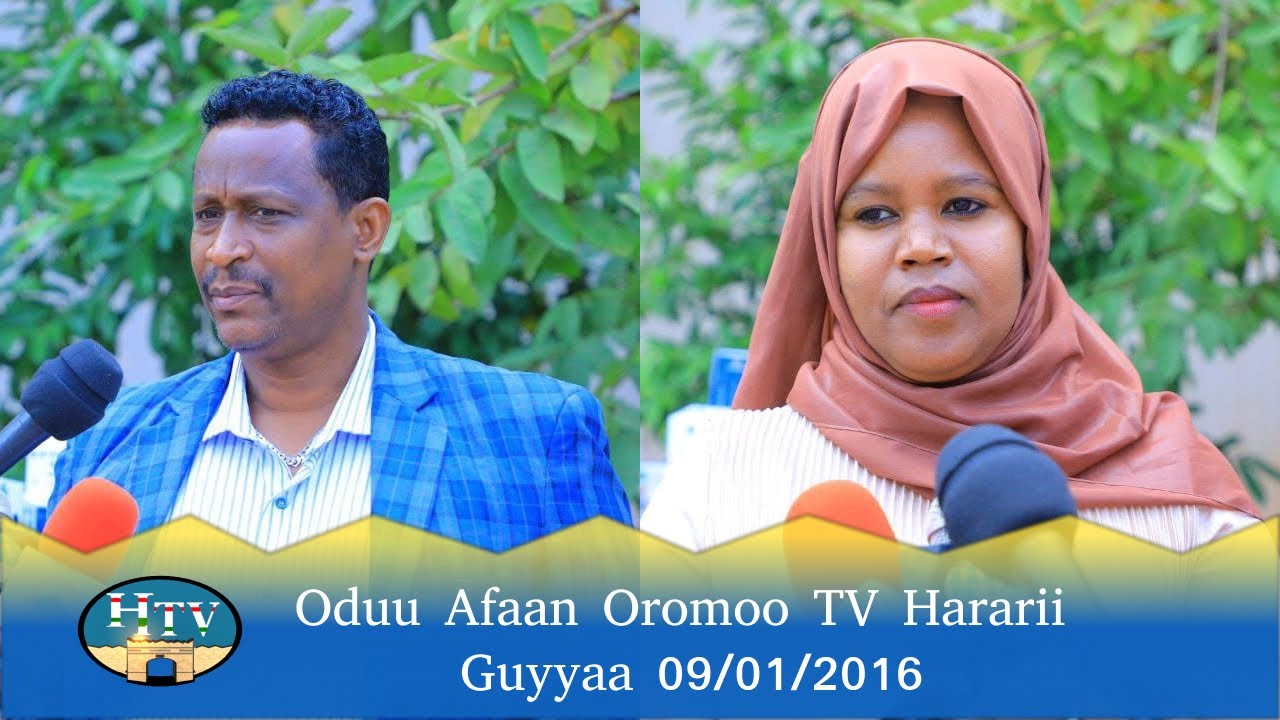 Oduu Afaan Oromoo TV Hararii Guyyaa 09/01/2016 - YouTube
