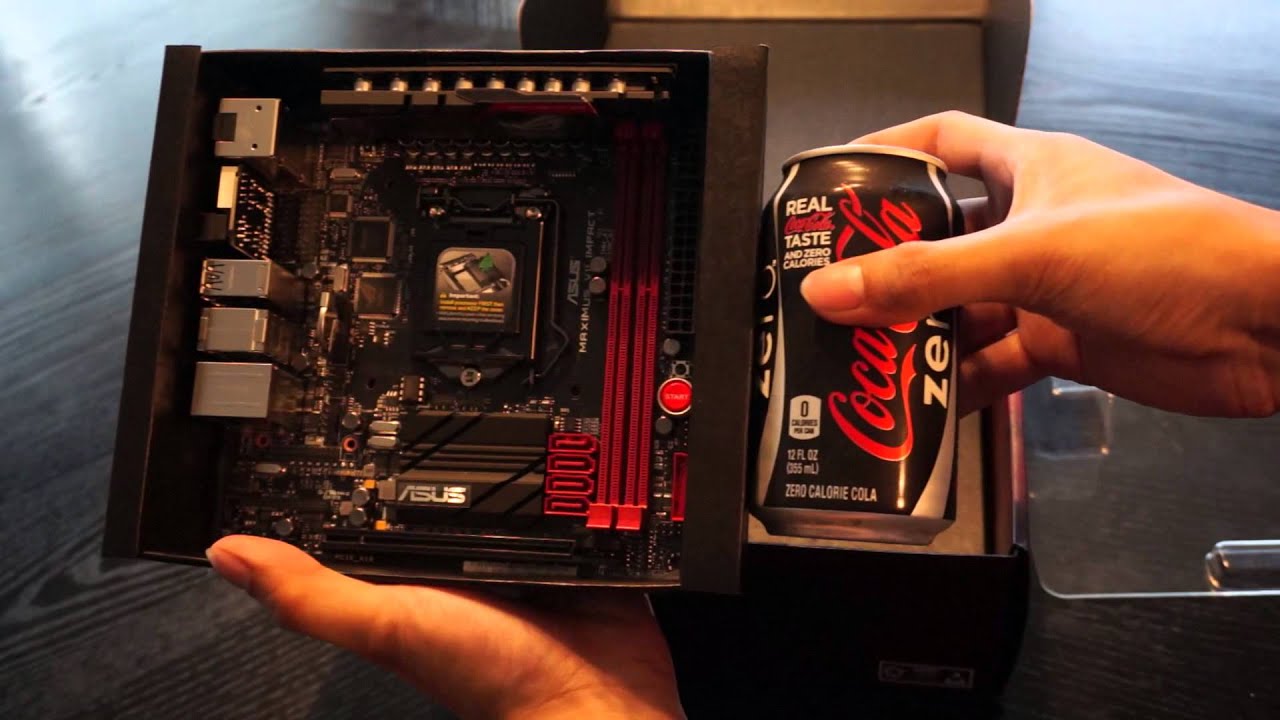 Unboxing: Maximus VII Impact – Mini-ITX Motherboard - YouTube