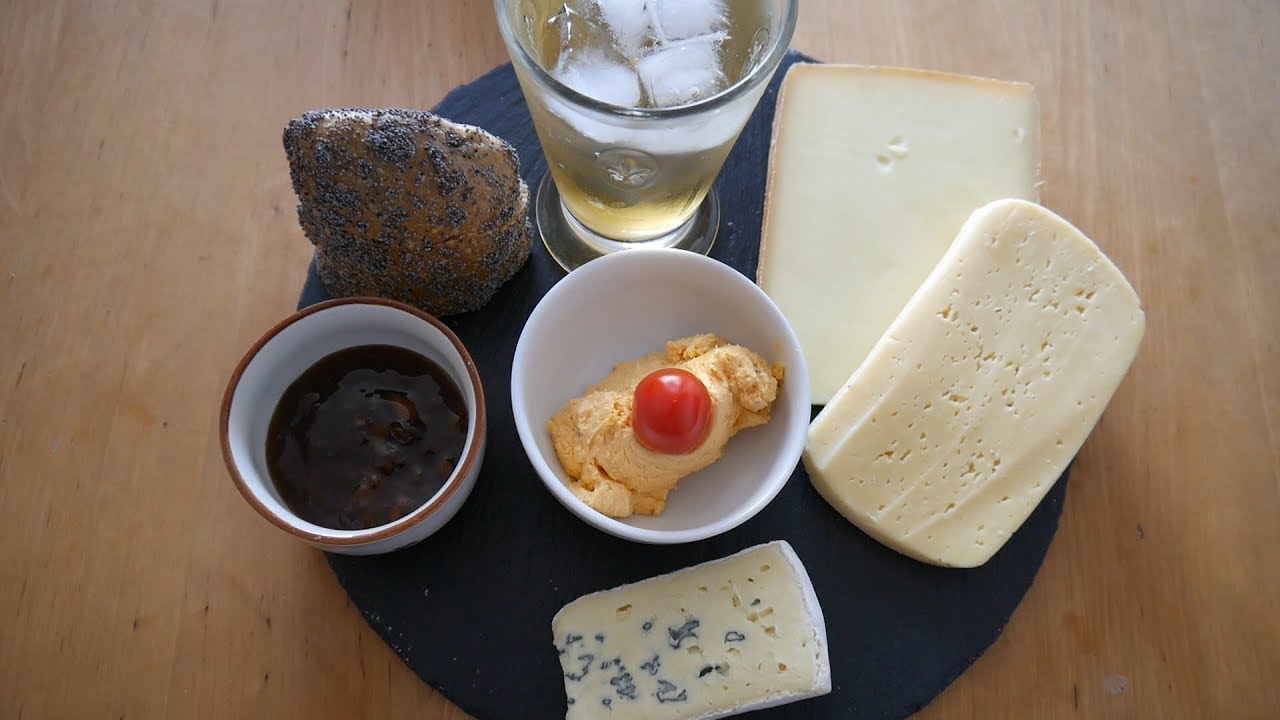 German Food Taste Test – German Cheese & Quince Spritzer – Food & Drink ...