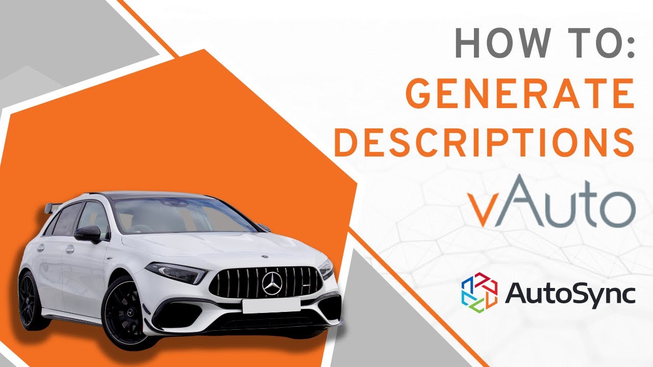How To Generate Descriptions - vAuto Canada AutoWriter - YouTube
