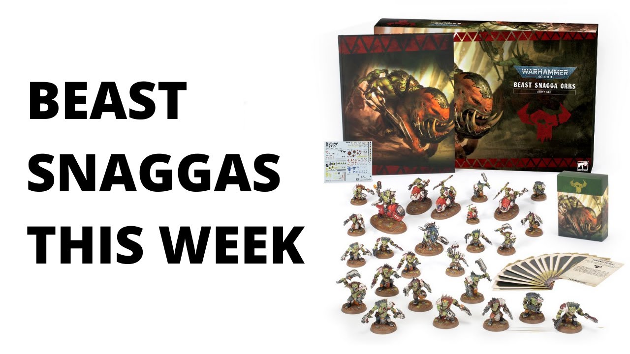 Beast Snagga Box This Week - Codex Orks Details Soon! - YouTube