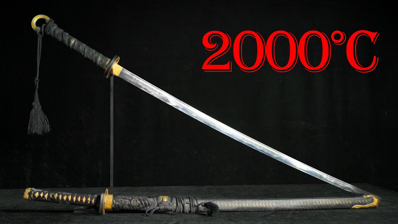 Forging World's SHARPEST Duo-Katana under 2000℃, with 240 Layers of ...