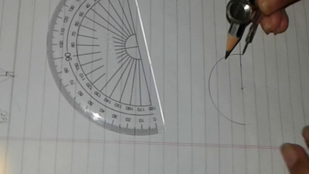 Constructing angles with rounder. . Part- 1 - YouTube