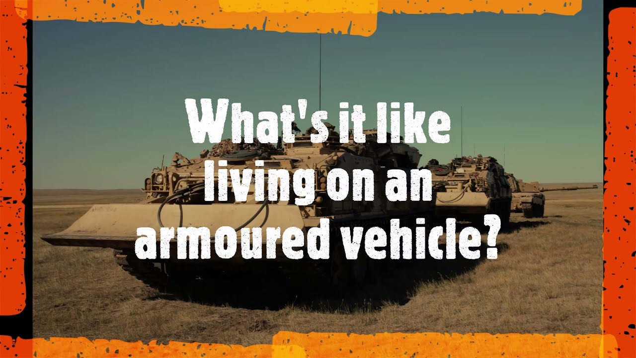 Whats it like living on an armoured vehicle? (British Army - REME ...