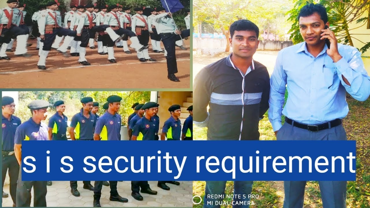 S i s security requirement ||vlog|| - YouTube