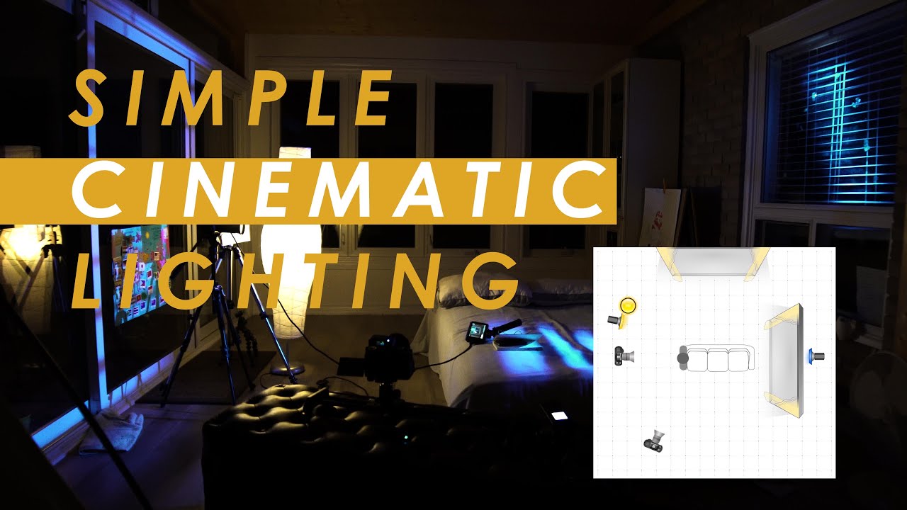 SIMPLE CINEMATIC LIGHTING｜ Night Scene｜Shot on Sony FX3 - YouTube