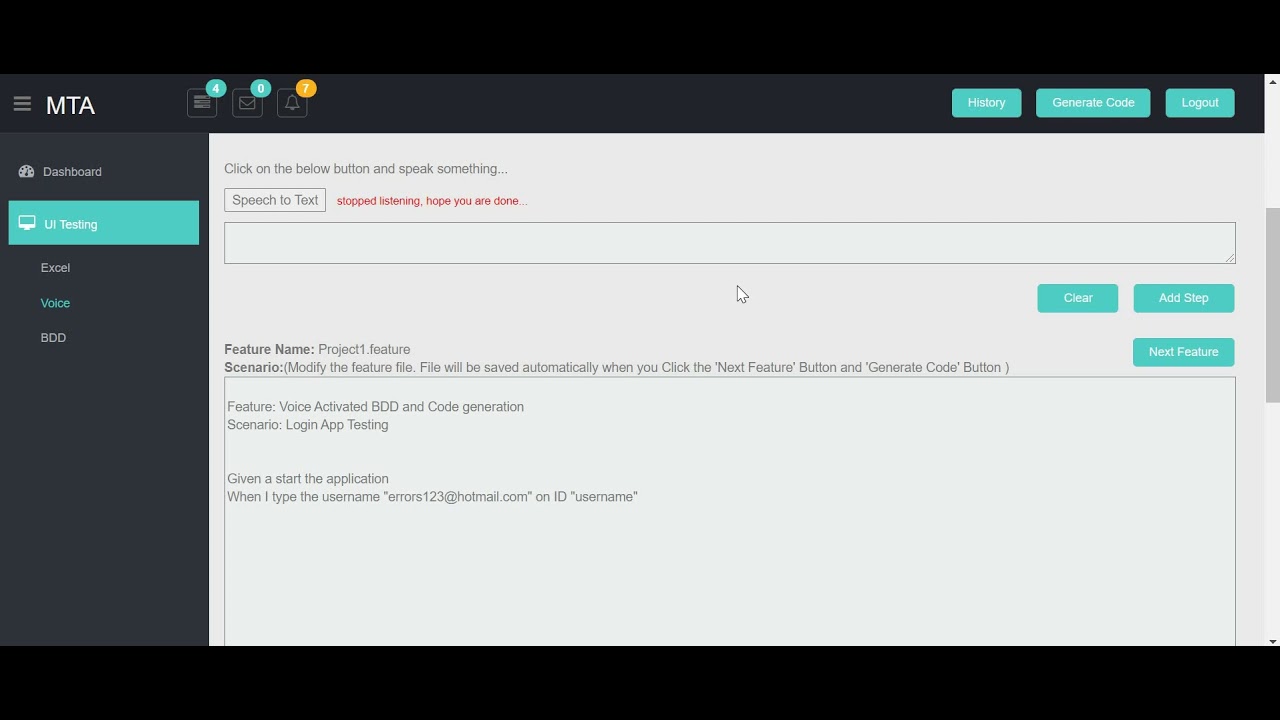 mta voice bdd mobile - YouTube